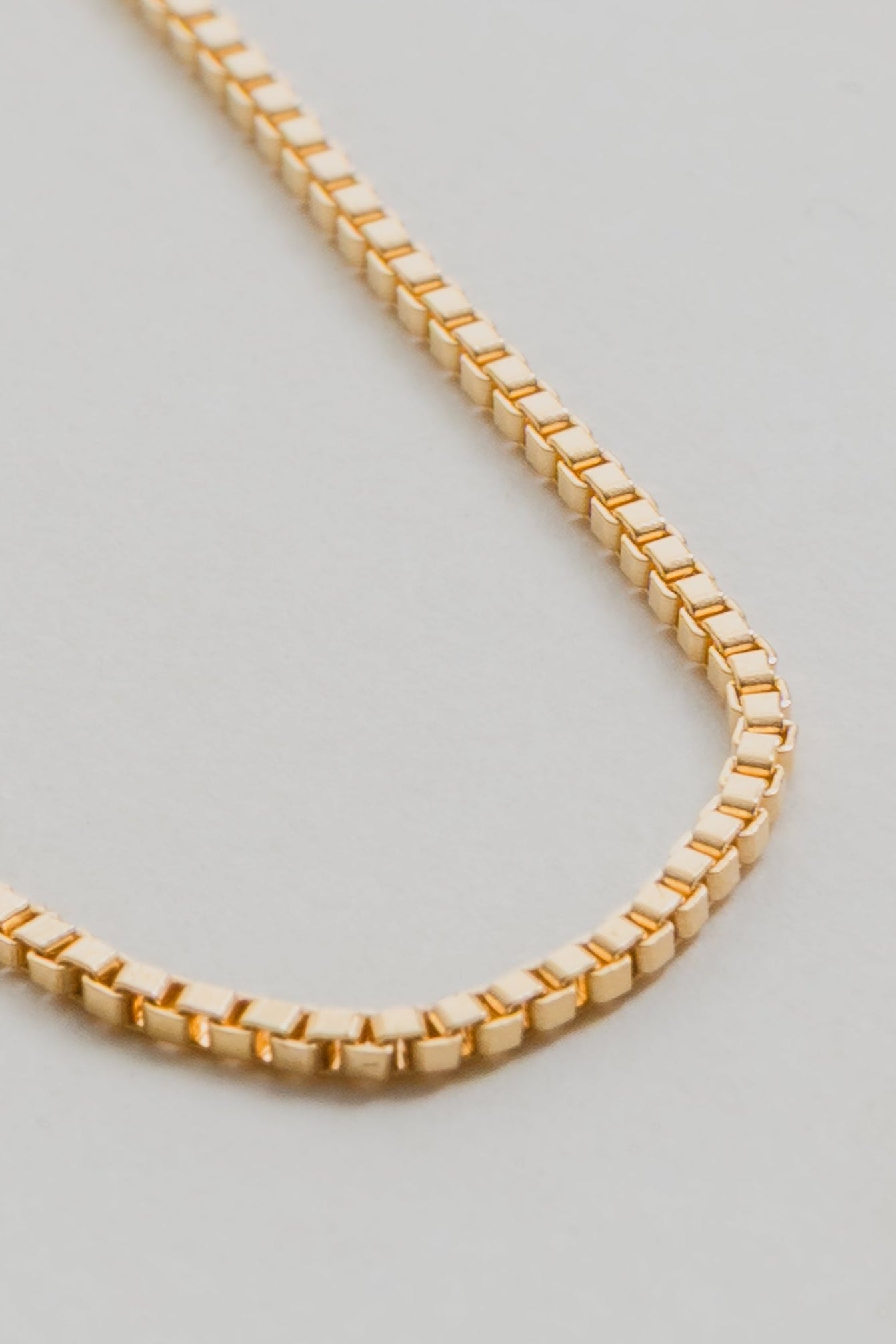 Xena Box Chain Necklace – The Adorn Co.